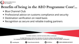 Authorized Economic Operators(AEO) | PDF