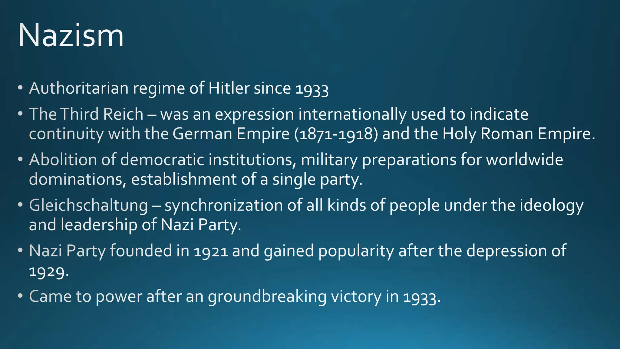 Authoritarianism , Nazism and fasism.pptx