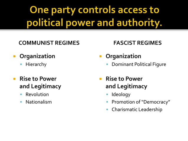 Authoritarian Regimes | PPTX | Political Issues & policy | Politics