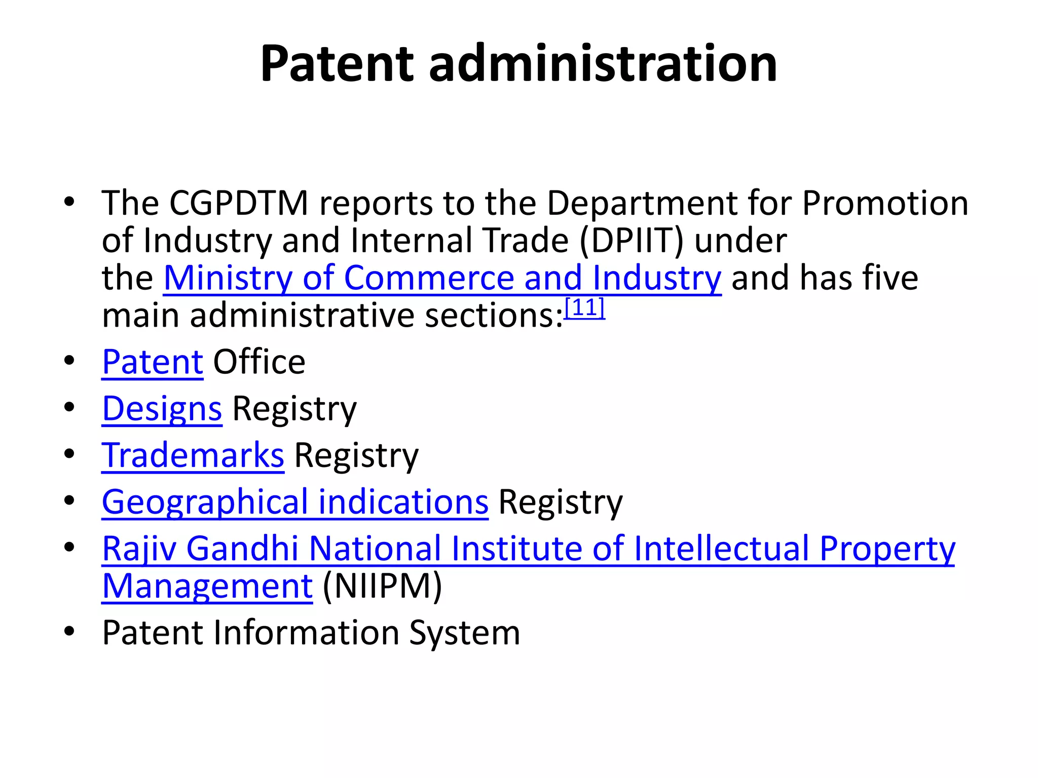 Authorities under the Patent Act.ppt