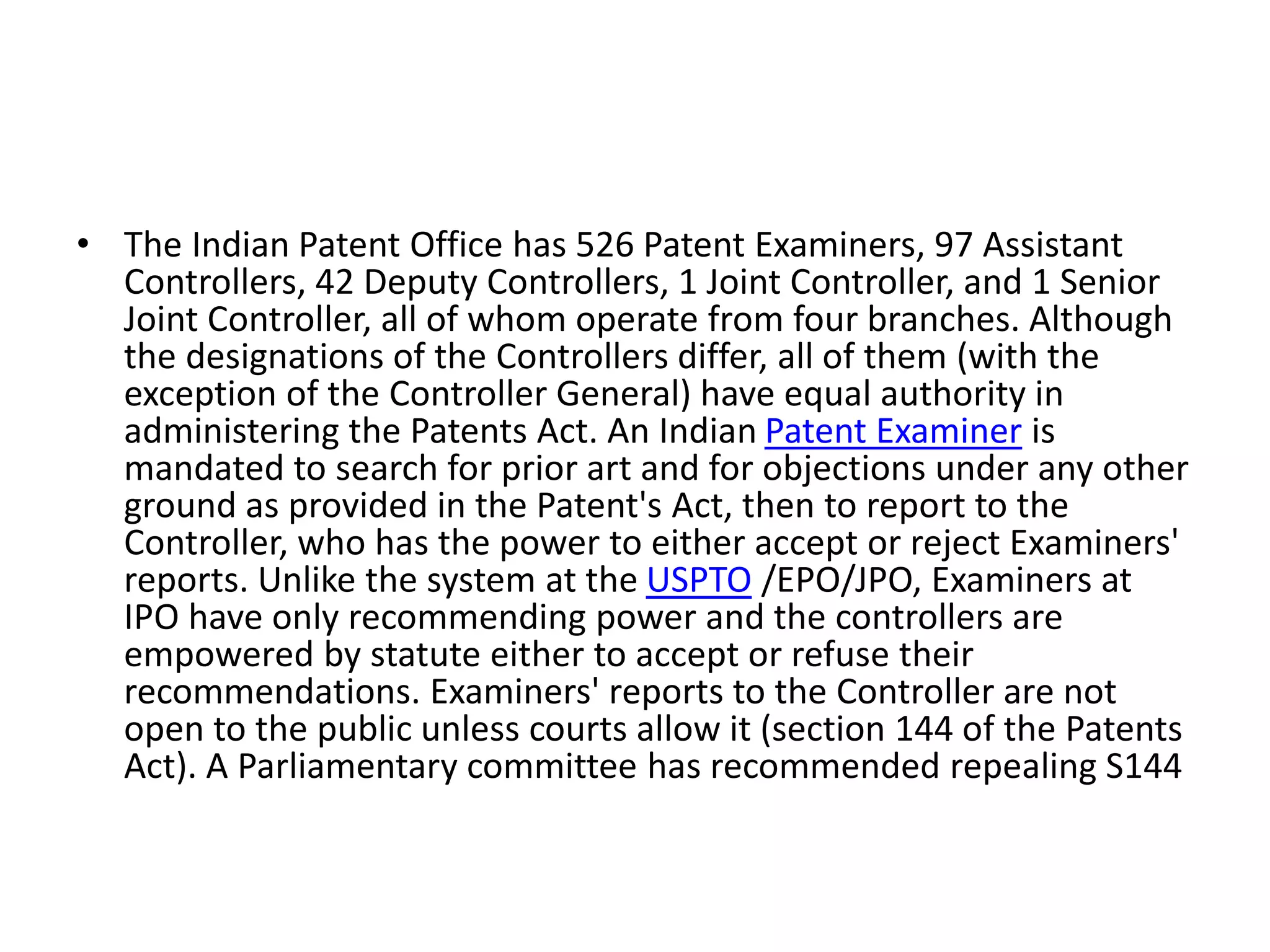 Authorities under the Patent Act.ppt