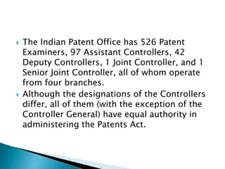 Authorities under the Patent Act new.ppt