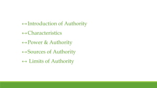 Authority vs Power | PPT