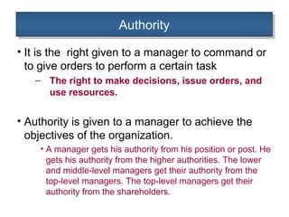 Authority flows from who knows | PPT