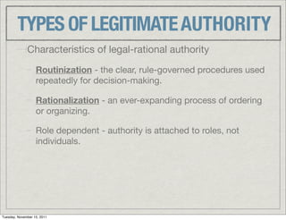 Authority & the State (Chapter 15 "You May Ask Yourself") | PPT