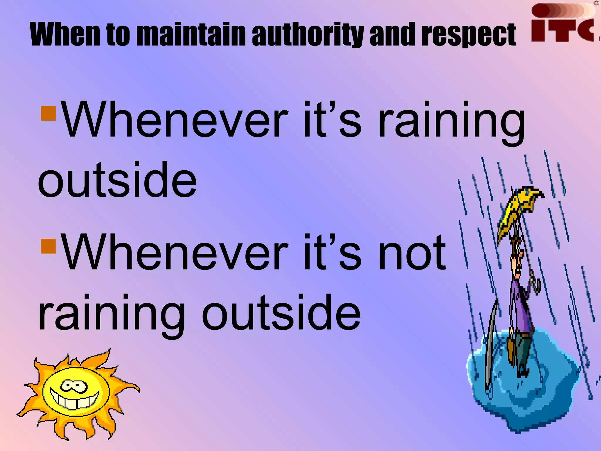Authority and Respect | PPT