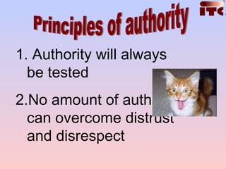 Authority and Respect | PPT