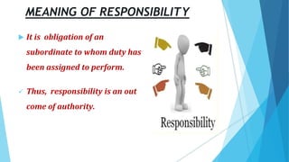 Authority and responsibility | PPTX