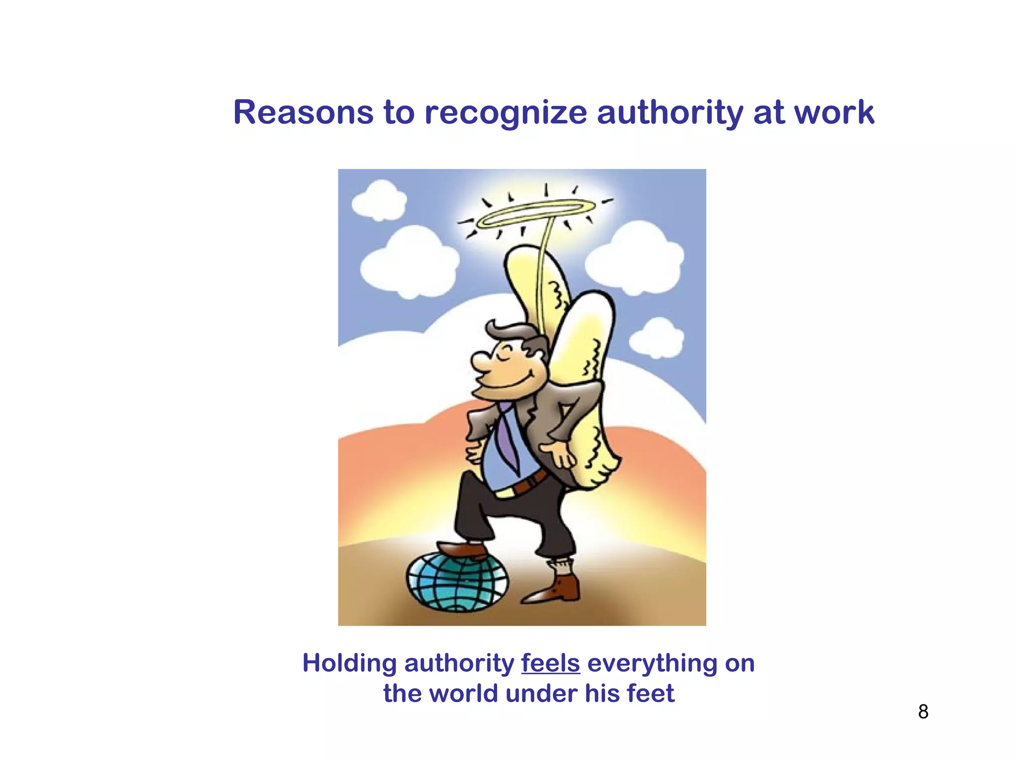 Recognizing Authority at work | PPT
