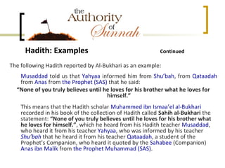Authority of sunnah session 1 | PPT