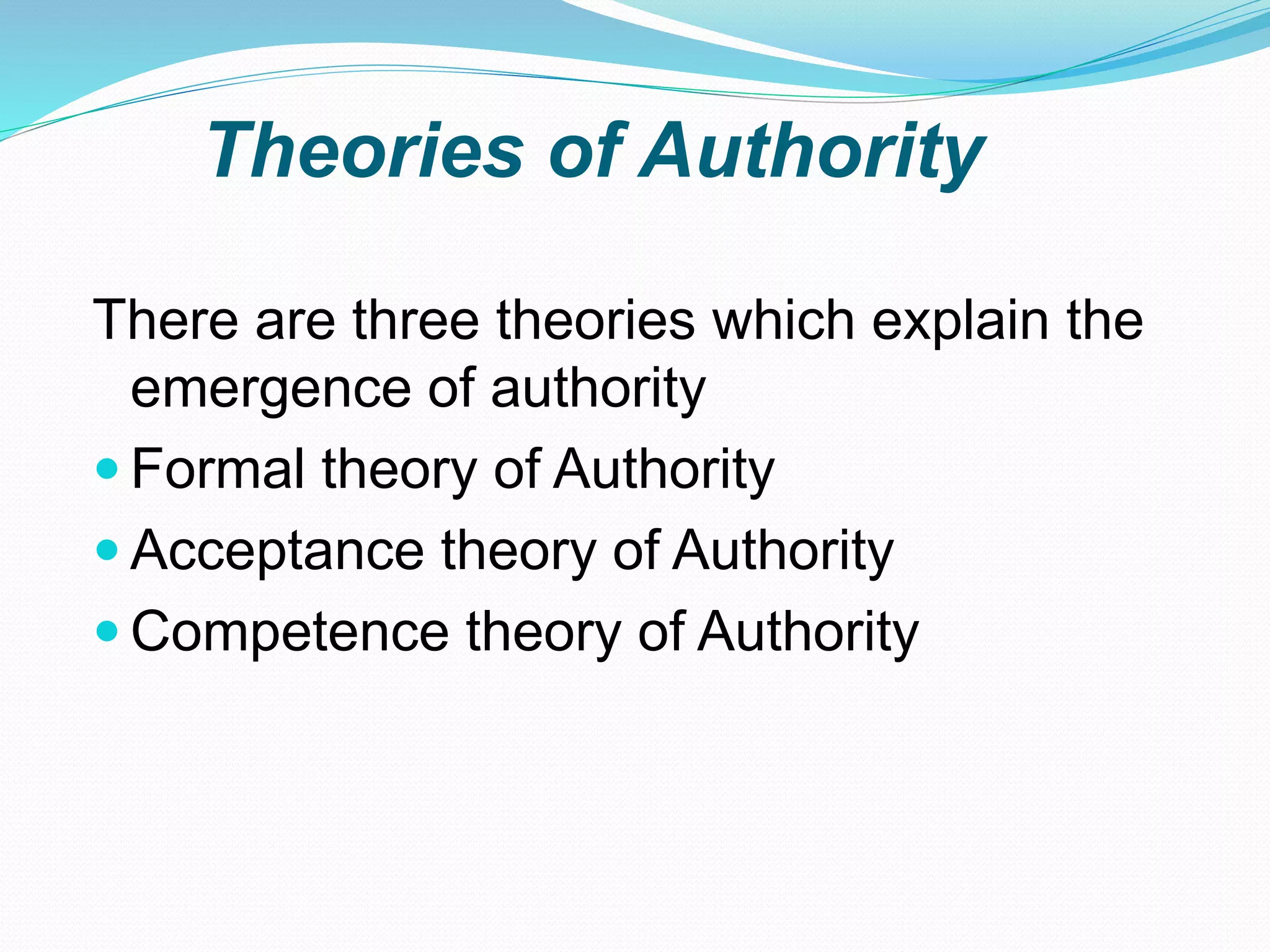 Authority ,responsibility and delegation | PPTX