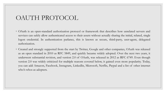 Authorization | PPTX