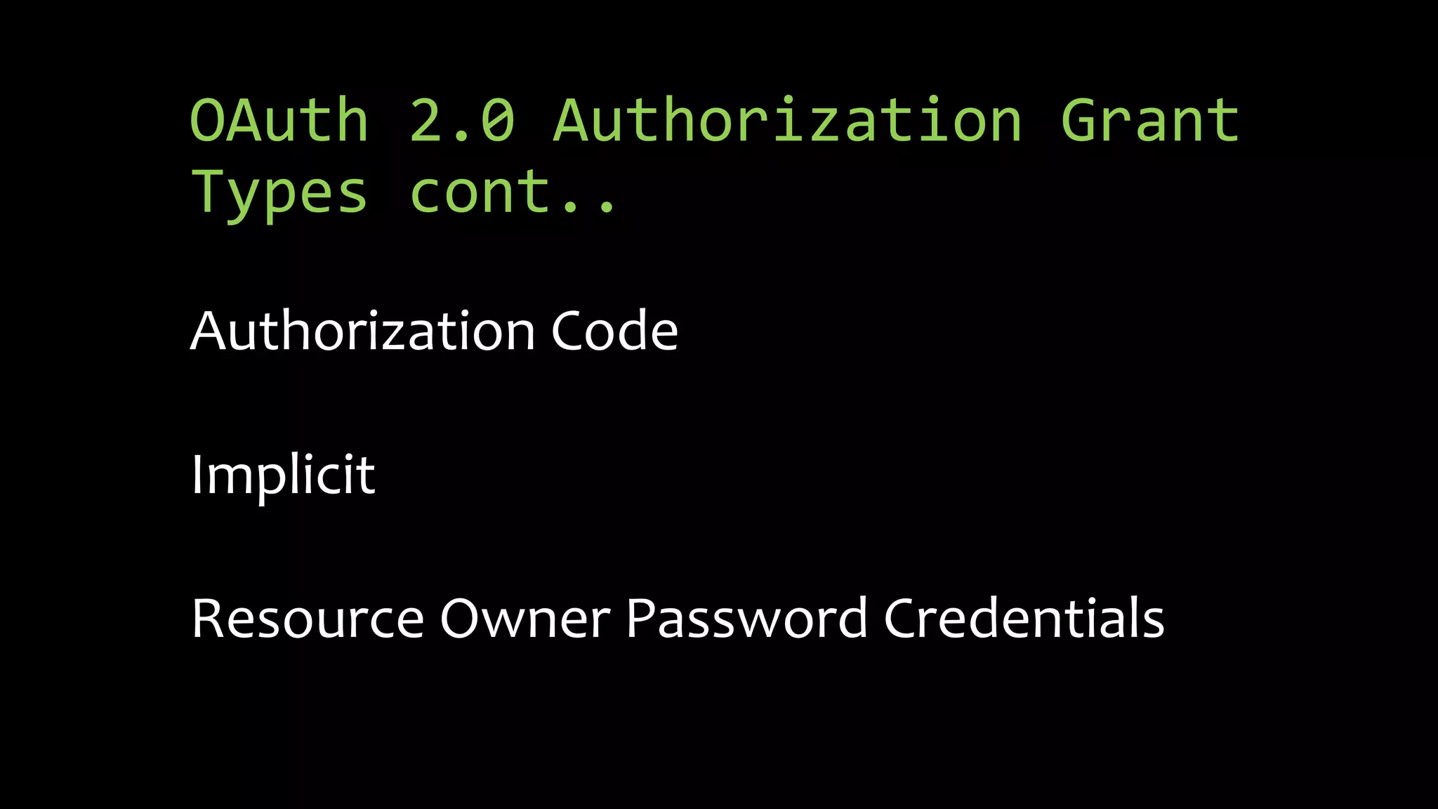 Authorization and Authentication using IdentityServer4 | PPT