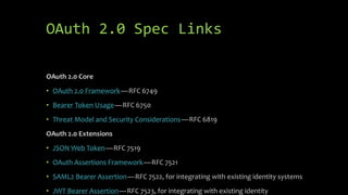 Authorization and Authentication using IdentityServer4 | PPT