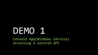 Authorization and Authentication using IdentityServer4 | PPT