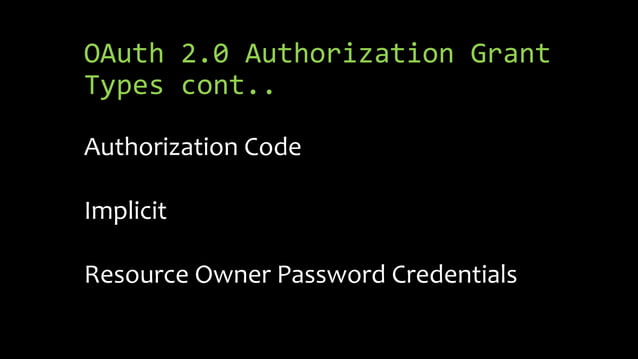 Authorization And Authentication Using Identityserver4 Ppt