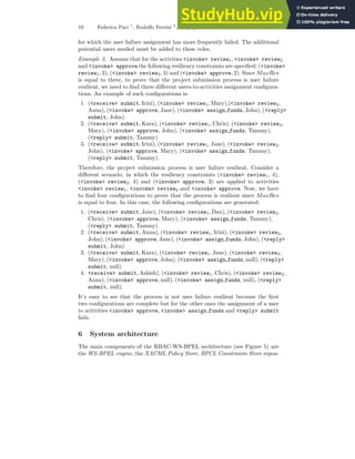 Authorization And User Failure Resiliency For WS-BPEL Business Processes | PDF | Computer ...