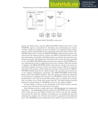 Authorization And User Failure Resiliency For WS-BPEL Business Processes | PDF | Computer ...