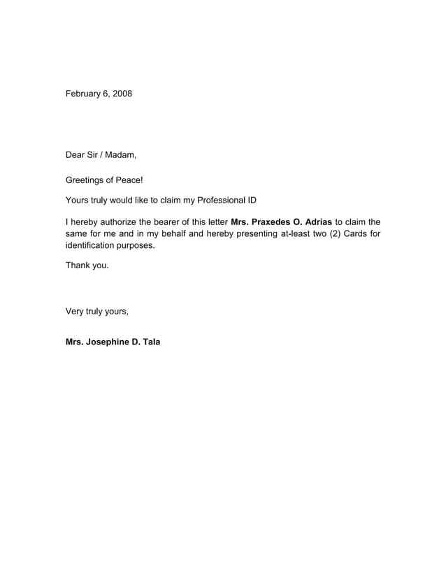Authorization Letter authorization-letter