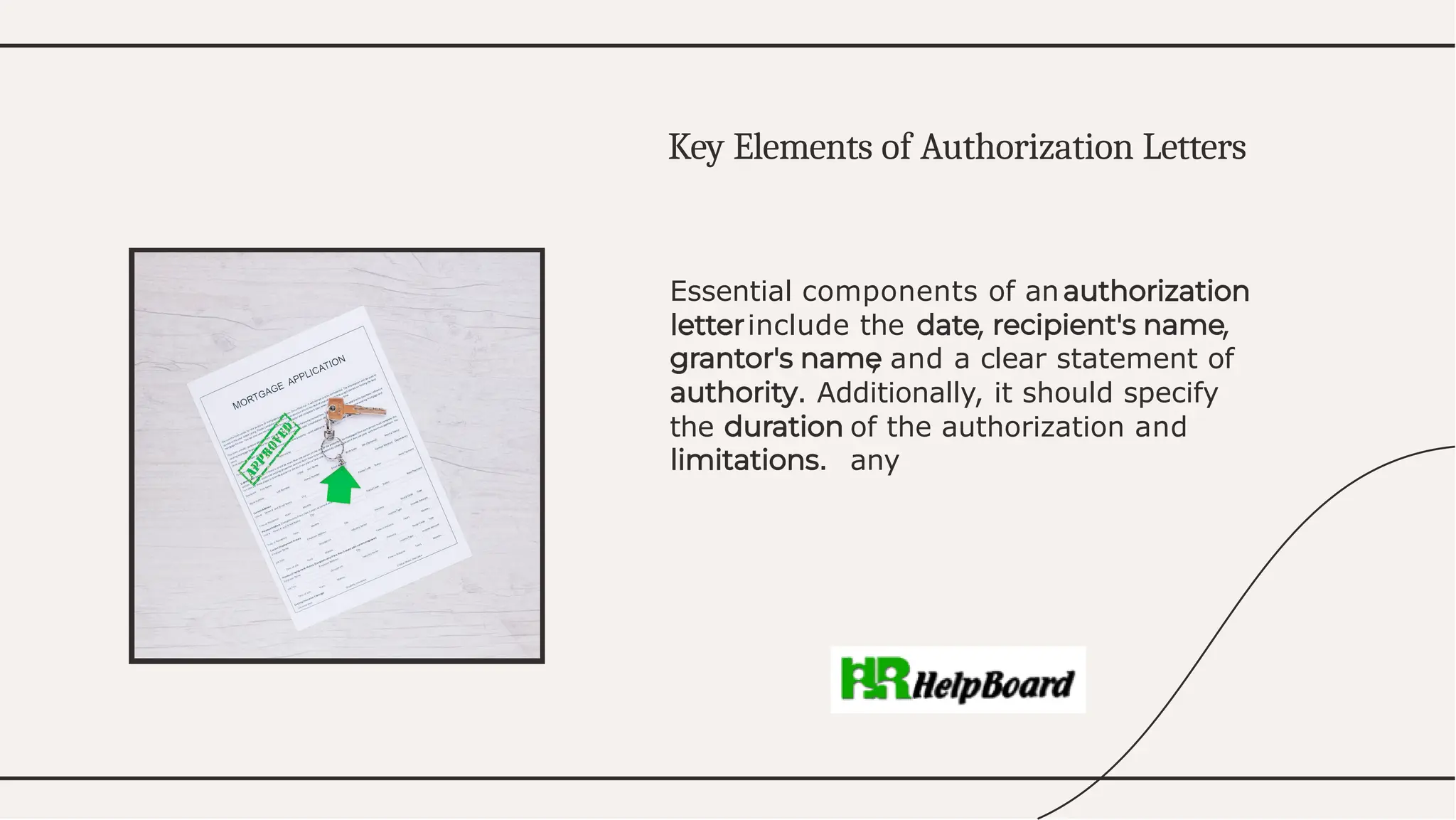 Authorization Letter Template, Authorization Letter Sample | PPTX