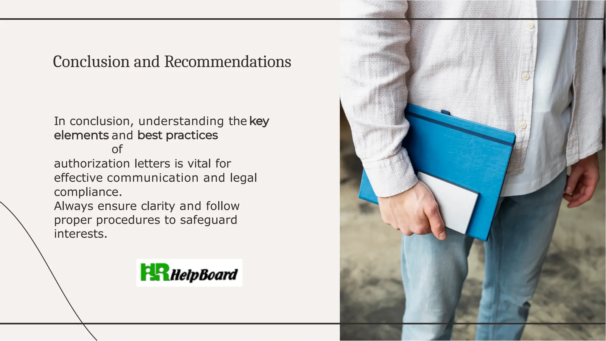 Authorization Letter Template, Authorization Letter Sample | PPTX