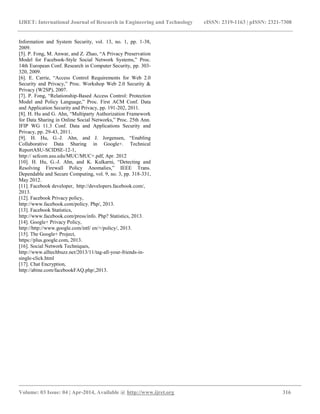 Authorization mechanism for multiparty data sharing in social network | PDF