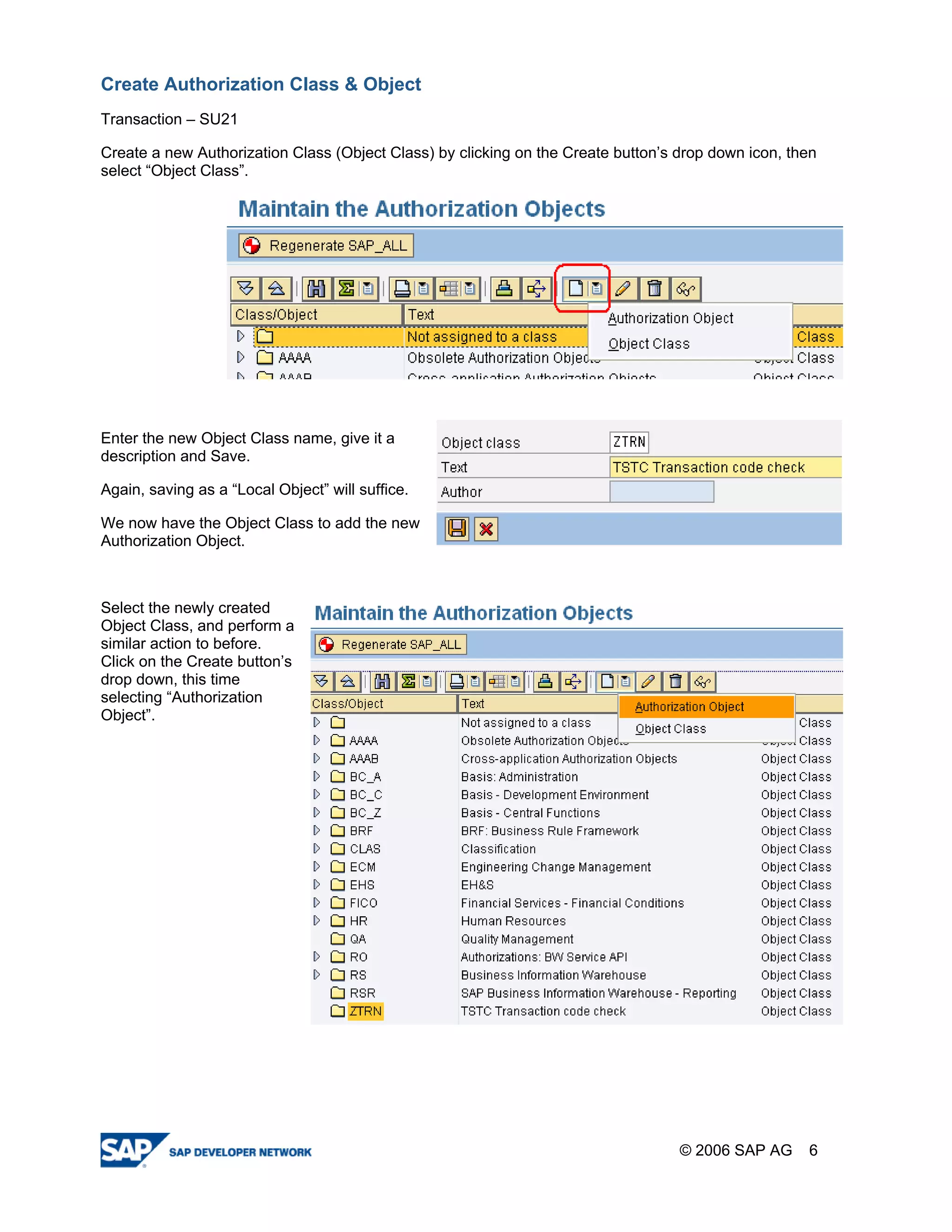 Authorization objects a simple guide | PDF