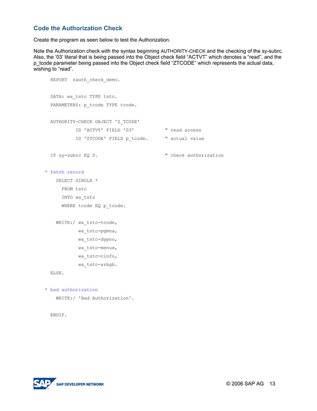 Authorization Objects A Simple Guide Pdf 4413