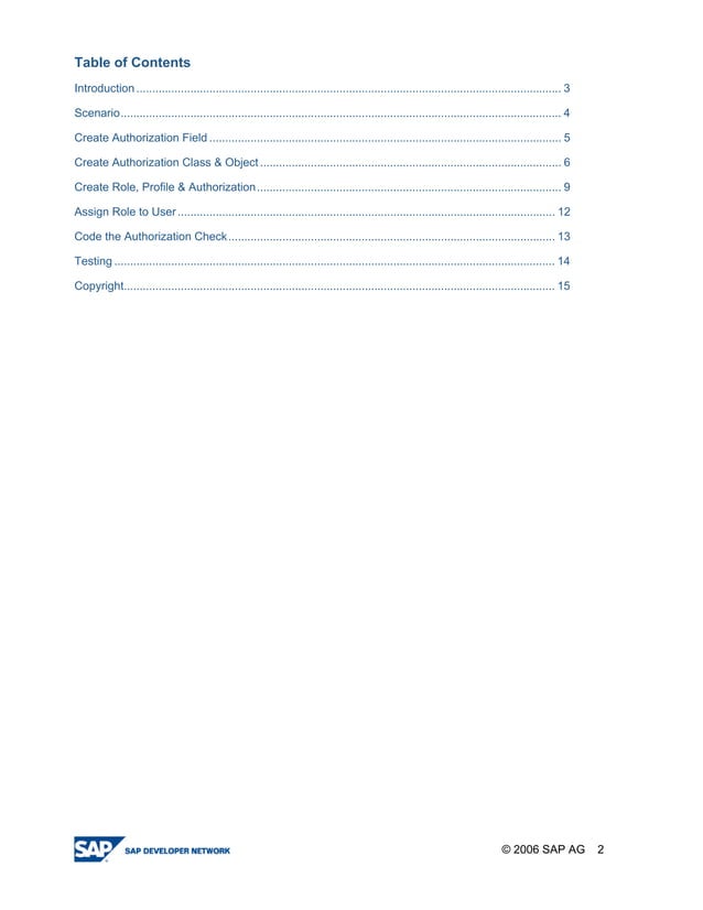 Authorization Objects A Simple Guide Pdf Databases Computer 5484