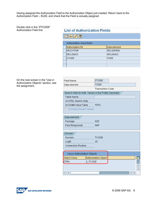 Authorization objects a simple guide.doc (1) | PDF