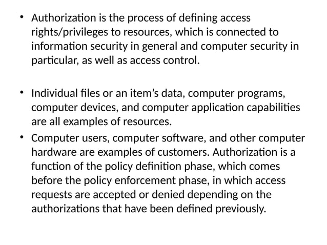 Authorization Pattern.pptx power point s | PPTX