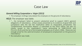 Authorized Causes | PDF