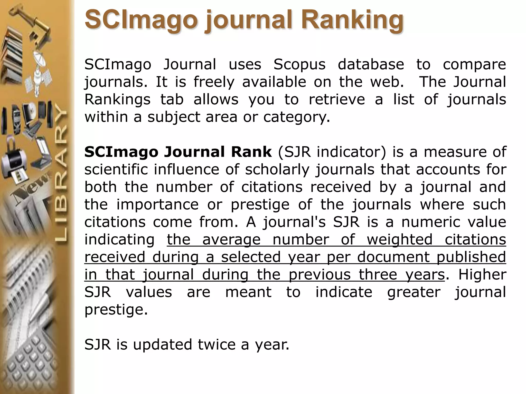 Author Level Metrics | PPTX