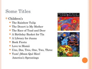 Author presentation - Pat Mora | PPT