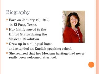 Author presentation - Pat Mora | PPT