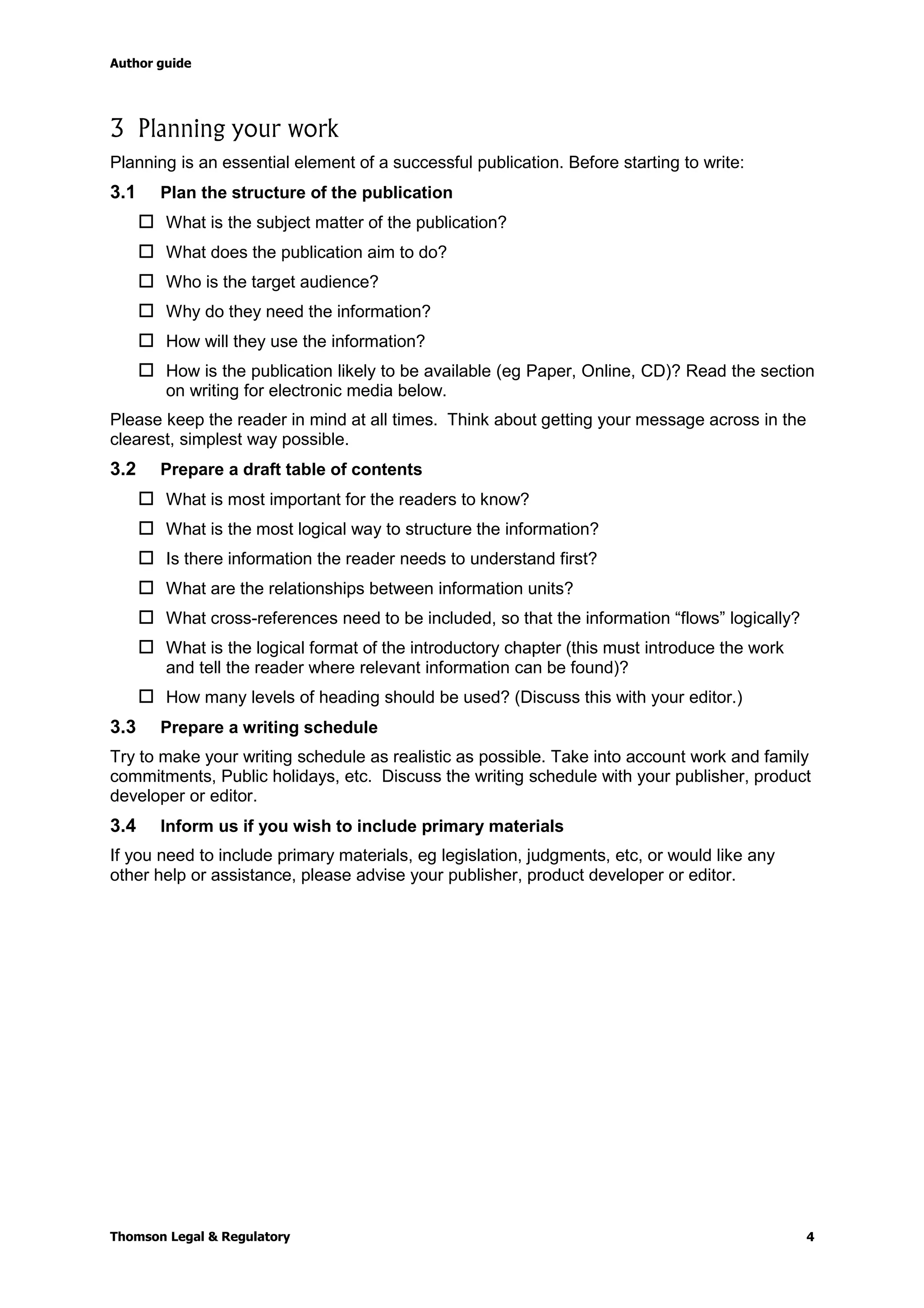 Thomson Author Style Guide | PDF