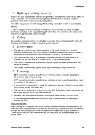 Thomson Author Style Guide | PDF