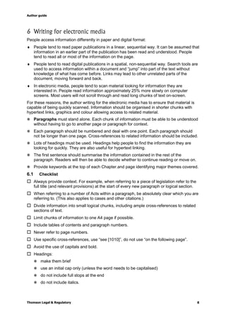 Thomson Author Style Guide | PDF