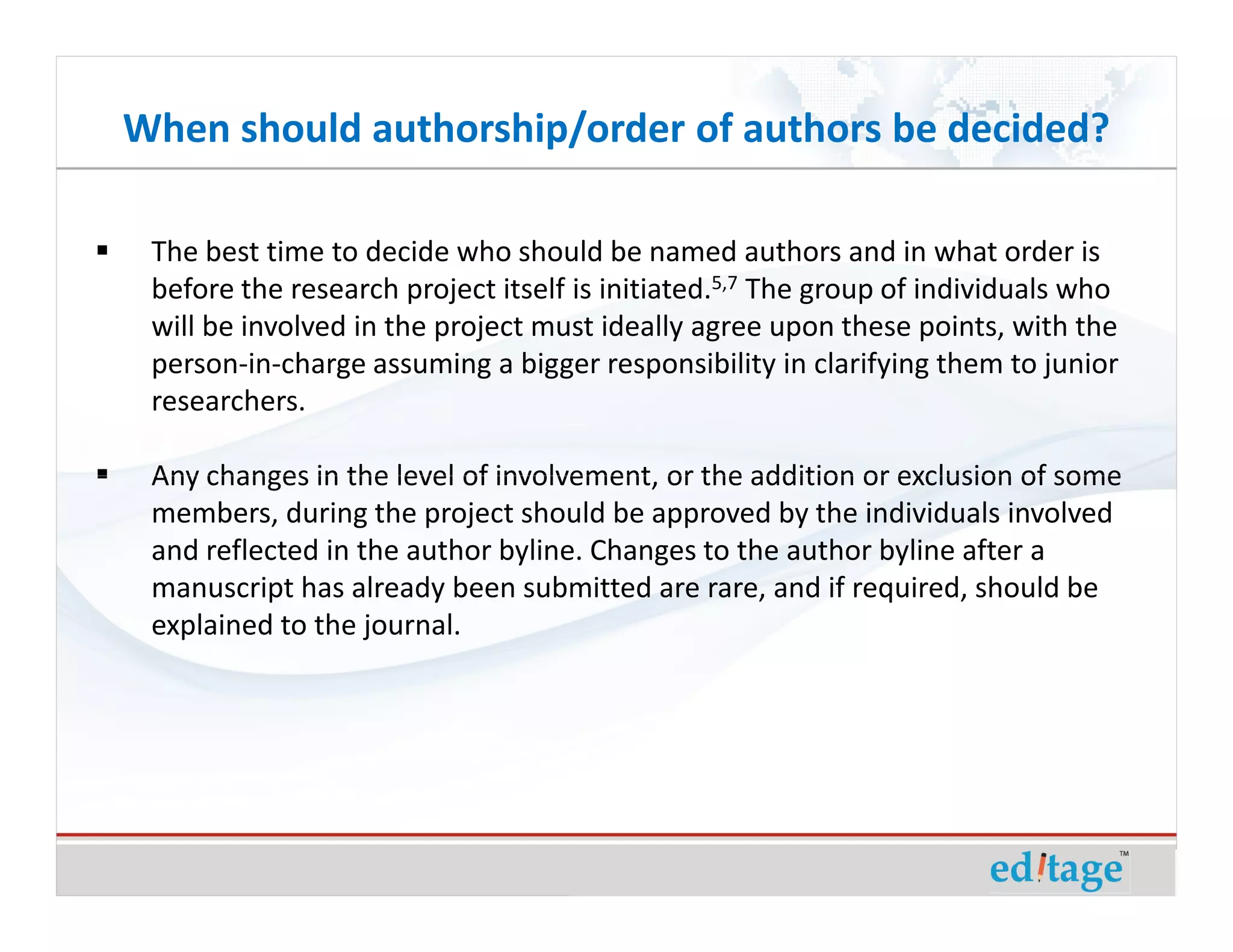 Authorship | PDF