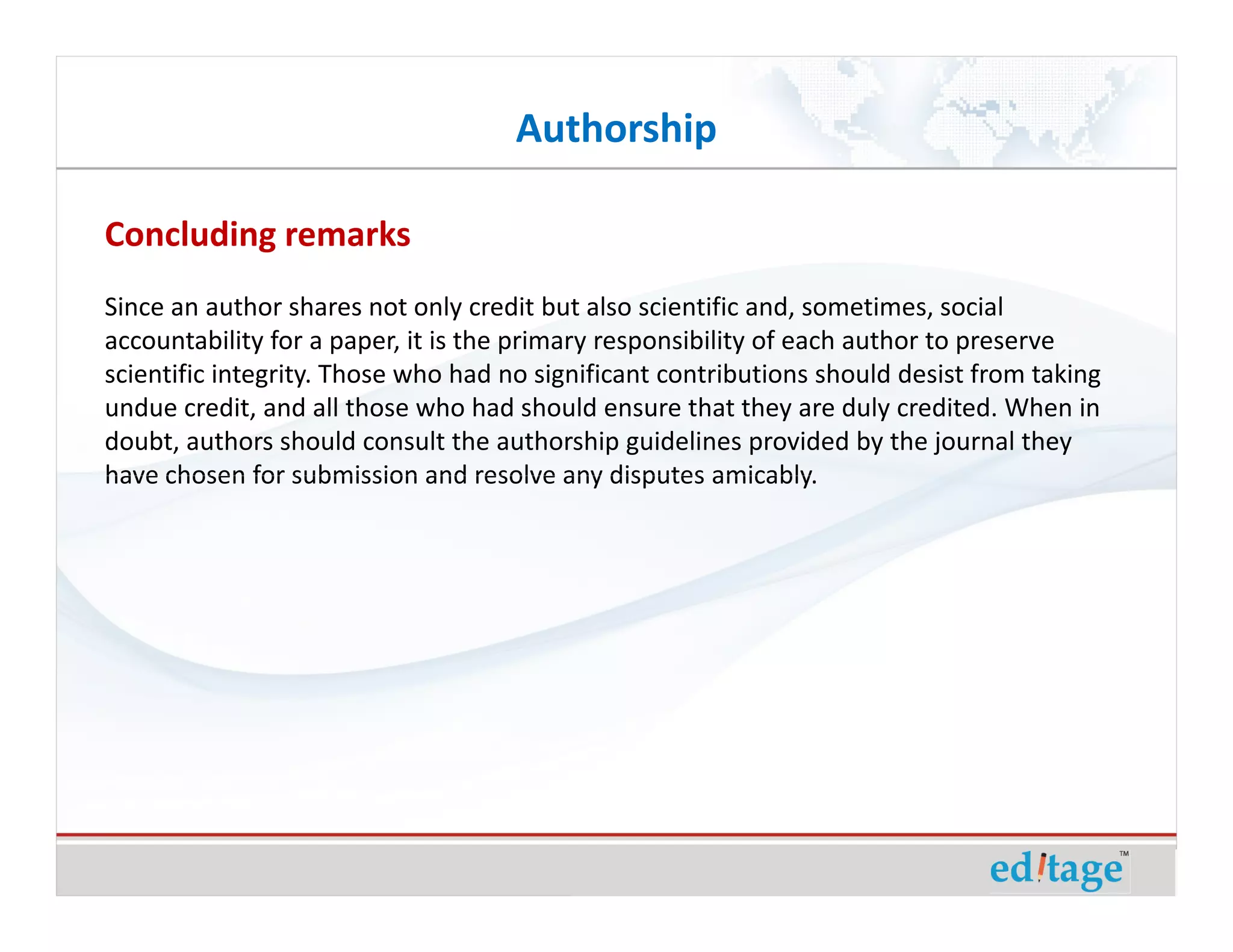Authorship | PDF