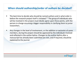 Authorship | PDF