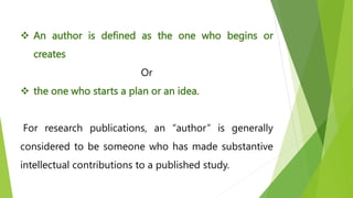 AUTHORSHIP.pptx