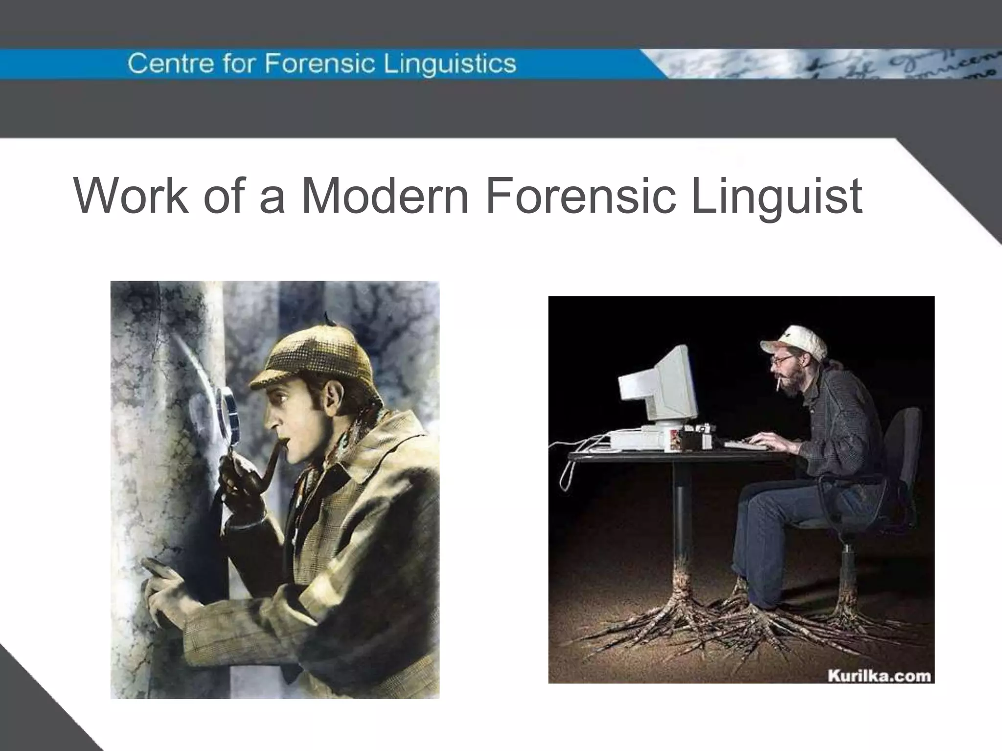 Authorship analysis using function words forensic linguistics | PPT