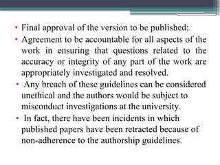 Authorship,Contributorship,Authorship Conflict.pptx