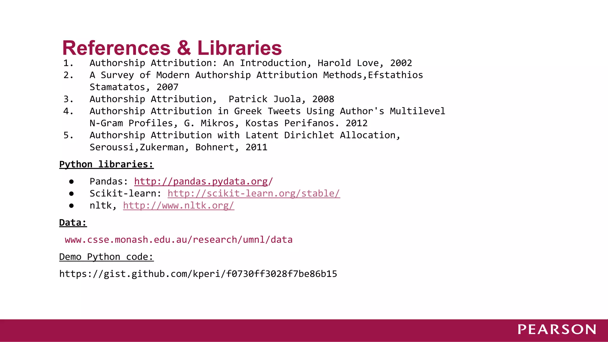 Authorship Attribution and Forensic Linguistics with Python/Scikit ...