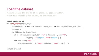 Authorship Attribution and Forensic Linguistics with Python/Scikit ...