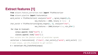 Authorship Attribution and Forensic Linguistics with Python/Scikit-Learn/Pandas by Kostas ...