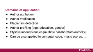 Authorship Attribution and Forensic Linguistics with Python/Scikit-Learn/Pandas by Kostas ...