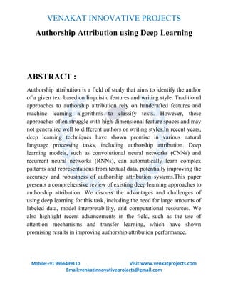 Authorship Attribution using Deep Learning.docx