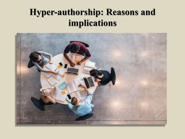 Authorship of Research Papers | PPTX